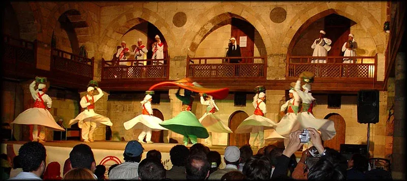Tanoura Show at Wekalet El Ghouri | Egyptian Heritage Dance